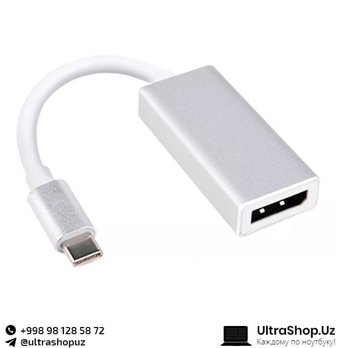 Переходник USB Type-C - DisplayPort в Ташкенте - UltraShop.UZ