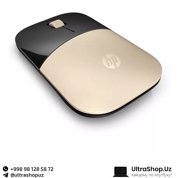 Мышка HP Z3700 Wireless Mouse - Gold / Беспроводное в Ташкенте ...
