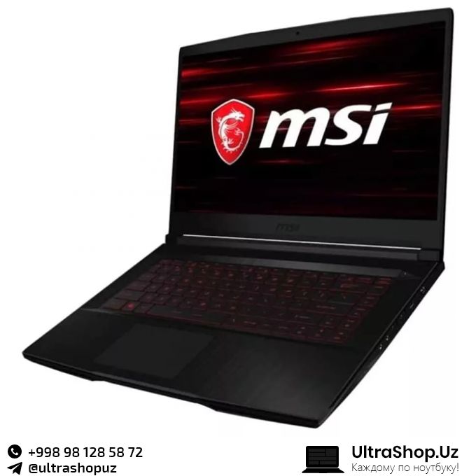 Ноутбук MSI GF63 Thin 10SCXR-222 / 9S7-16R512-631 / 15.6" Full HD ...